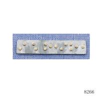 China Custom Metal Separate Letter Logo Plate 42.5mm for Lady Handbag Hardware for sale