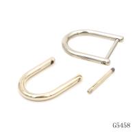 China 23.4mm Detachable D Ring Metal Screw D Buckle for Bag's Making or Key Chain for sale