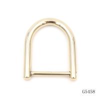China 23.4mm Detachable D Ring Metal Screw D Buckle for Bag's Making or Key Chain for sale