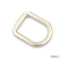 China Special Metal D Ring Zinc Alloy Custom Metal D Ring Buckle Adjuster For Handbags Hardware Strap for sale