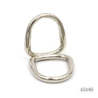 China Custom Window Shape Metal D Ring 35.5mm Heavy Duty Bag Buckle Hardware for sale