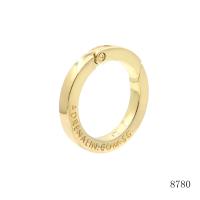 China Top Quality Standard 26.5mm Metal Spring O Ring Customized Logo Push Gate Ring for sale