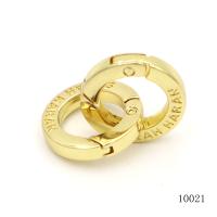 China Bag Accessories Flat Spring O Ring Customized Key Chain Clasp Carabiner Ring Clip for sale