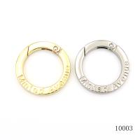China 26mm Nickel Round Flat Spring O Ring Carabiner for Handbag Accessories for sale