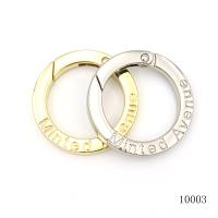 China 26mm Nickel Round Flat Spring O Ring Carabiner for Handbag Accessories for sale