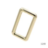 China 32mm Webbing Strap Buckle Metal Rectangle Zinc Alloy Square Buckle Ring for Leather Bags for sale