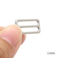 China Premium Metal Tri-glide Buckle Bikini Metal Connector Buckle Bag Strap Slider Adjuster Bag Buckle for sale