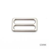 China Premium Metal Tri-glide Buckle Bikini Metal Connector Buckle Bag Strap Slider Adjuster Bag Buckle for sale
