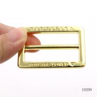 China Custom Metal Tri-glider Buckle 38mm Belt Slider Adjust Buckle for Webbing Straps for sale