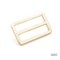 China Metal Tri-Glide Sliders 38mm Strap Adjusters Buckle for Bags and Belts for sale