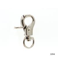 China Manufacturer Quality Trigger Hook 8mm Small Key Chain Clasp Durable Metal Snap Hook Bag Accessories Clip for sale