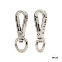 China Heavy Duty Swivel Eye Snap Hook Custom Bag Lobster Clasp With Logo Leather Bag Quality Metal Carabiner for sale