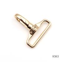China 2 Inch Square Ring Swivel Snap Hook 50mm Round Head Carabiner for Bag Strap for sale