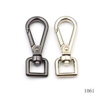 China 10mm Gun Metal Nickel Swivel Snap Hook for Handbag Hardware Accessories for sale