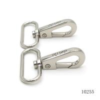 China Nickel Swivel Snap Hook 50mm Metal Hooks for Handbag Fittings Custom Logo for sale