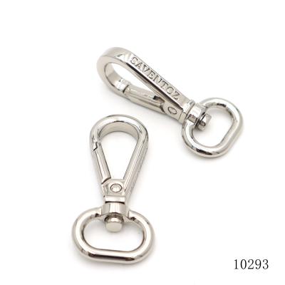 China Durable Metal Swivel Snap Hook for Bags Custom Logo Keychain Clip 35 Colors for sale