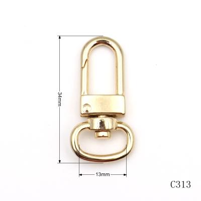China Small Swivel Lobster Clasp with Oval Ring | Key Chain & Lanyard Hardware for sale