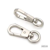 China Hexagonal Faceted Swivel Snap Hook 53mm Die-Cast Zinc Alloy Angular Trigger Clasp with 360° Swivel Ring for Handbag Keychain Pet Collar for sale