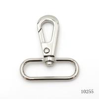 China Nickel Swivel Snap Hook 50mm Metal Hooks for Handbag Fittings Custom Logo for sale
