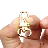 China Small Swivel Lobster Clasp with Oval Ring | Key Chain & Lanyard Hardware for sale
