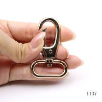 China 27mm Gold Snap Hook Swivel Bag Snap Hook For Handbag Hardware Accessories for sale