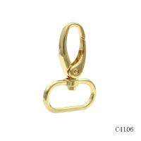 China Bag Accessories Durable Metal Snap Hook 26mm Manufacturer Metal Carabiner Swivel Snap Hook Dog Clip for sale