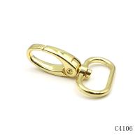 China Bag Accessories Durable Metal Snap Hook 26mm Manufacturer Metal Carabiner Swivel Snap Hook Dog Clip for sale
