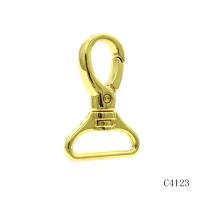 China Bright Gold Durable Bag Accessory Hooks Swivel Metal Hook Snap Hook For Bag for sale