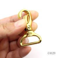 China Bright Gold Durable Bag Accessory Hooks Swivel Metal Hook Snap Hook For Bag for sale