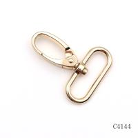 China Gold Metal Swivel Snap Hook Alloy Swivel Carabiner Clasp Hook For Handbag Hardware Accessories for sale