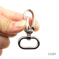 China Bag Accessories Heavy Duty Metal Snap Hook 20mm Strap Clasp Dog Clip Metal Swivel Snap Hook for sale