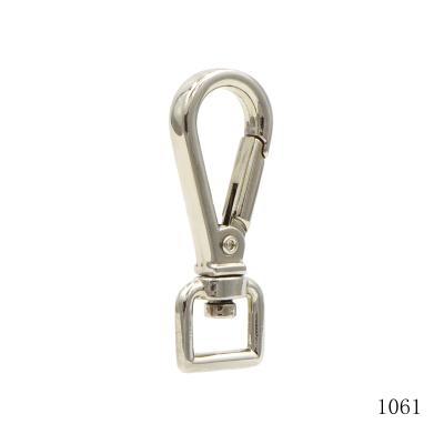 China 10mm Gun Metal Nickel Swivel Snap Hook for Handbag Hardware Accessories for sale