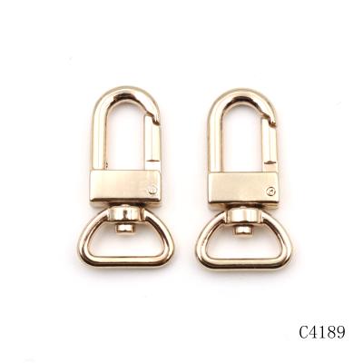 China Custom Metal Snap Hook Keychain Clasp 50mm Swivel Hook for Bags OEM ODM for sale