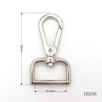 China 1 Inch Metal Snap Hook Swivel Hook for Bags Durable Zinc Alloy Custom Logo OEM for sale