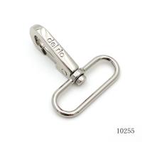 China Nickel Swivel Snap Hook 50mm Metal Hooks for Handbag Fittings Custom Logo for sale