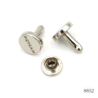 China Bag Accessories Leather Decoration Metal Logo Rivet Customized Cap Rivet Stud for Leather Strap Hat Jeans Fittings for sale