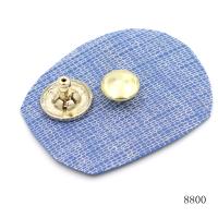 China Quality Metal Logo Rivet Custom Brand Name 12mm Rivet Stud for Jeans Hat Bag Leather Accessories Double Cap Button Rivet for sale
