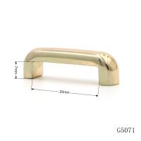 China Bag Accessories Metal Arch Bridge Parts Alloy Die Casting Bag Metal Handle Connector Hardware for sale
