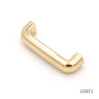 China Bag Accessories Metal Arch Bridge Parts Alloy Die Casting Bag Metal Handle Connector Hardware for sale