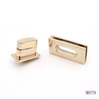China Bag Accessories Metal Lock Closure Quality Zinc Alloy Metal Turn Lock Twist Lock for Handbag Purse for sale
