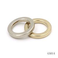 China Zinc Alloy Gold Nickel Metal O Ring Metal Buckle Circle Ring For Leather Strap Accessories for sale