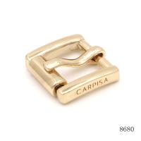 China New Design Custom Logo Engraved Pin Buckle Zinc Alloy Pin Slider Buckle For Handbags Hardware Accessories for sale