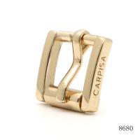China New Design Custom Logo Engraved Pin Buckle Zinc Alloy Pin Slider Buckle For Handbags Hardware Accessories for sale