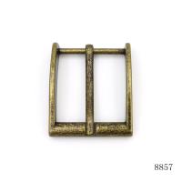 China Heavy Duty Antique Brass Pin Buckle Bag Strap Adjuster Slider Manufacturer Die Casting Customized Logo Bag Buckles for sale
