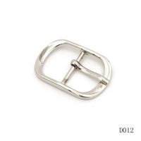 China Nickel Plated Metal Pin Buckle Zinc Alloy Die Casting Strap Adjust Buckle Quality Center Bar Pin Buckle for sale