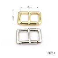 China Metal Roller Pin Buckle for Bag Belt 20mm 25mm Silver Gold Hardware for sale