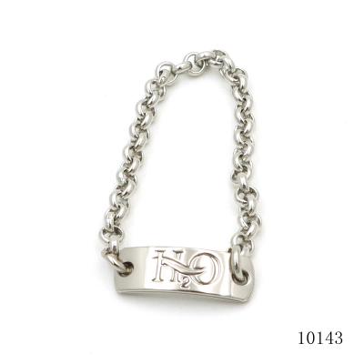China Custom Logo Engraved Square Label Zinc Alloy Metal Logo Tag Plate Brand Logo Label  For Clothing Handbag Bottle Accessories for sale