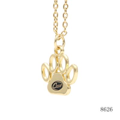 China Pet Collar Accessories Metal Label Charm Tag Custom Engraved Logo Hang Tag for Decorations for sale