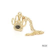China Pet Collar Accessories Metal Label Charm Tag Custom Engraved Logo Hang Tag for Decorations for sale