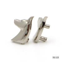 China Silver Plating Bag Cap Hat Metal Label Small Animal Head Logo Custom Metal Logo Plate for Decorations for sale